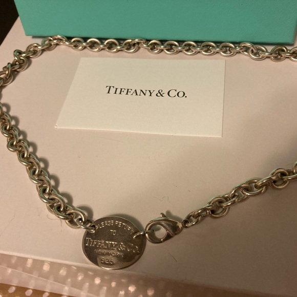 Tiffany & Co. | Jewelry | Tiffany Co 2 Inch Silver Return To Tiffany ...